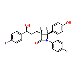 Structure of Ezetimibe CAS 163222-33-1 - Watson International Limited