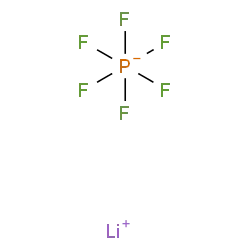 Structure of LiPF6 CAS 21324-40-3 - Watson International Limited