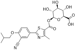 Febuxostat Acyl-Beta-D-Glucuronide CAS 1351692-92-6 Watson ...