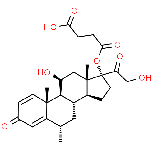 77074-42-1 methylprednisolone 17-hemisuccinate - Watson International