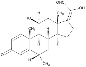 Methylprednisolone Impurity D1(EP) CAS 53-36-120011021 Watson ...