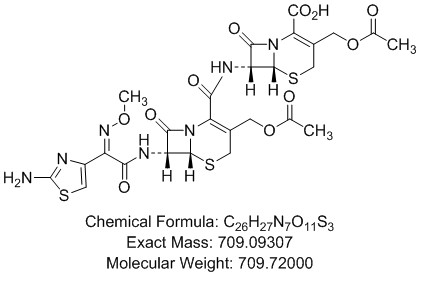 Cefotiam Double Mother Nucleus CAS 61622-34-213017 Watson International ...