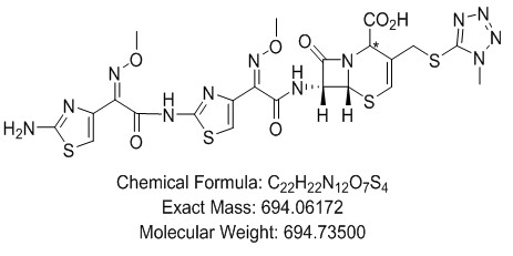 (Delta-3)-Cefmenoxime Bilateral Chain Impurity CAS 65085-01-026007 ...