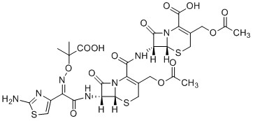Acetoxy Ceftazidime Dimer CAS 72558-82-811018 Watson International Limited