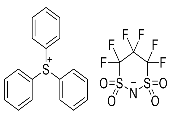 Sulfonium,triphenyl-,salt with 4,4,5,5,6,6-hexafluorodihydro-4H-1,3,2 ...
